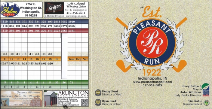 Golf Course - Pleasant Run, Sarah Shank & Whispering Hills